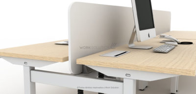 Mesa com regulagem de altura manual | Linha Float Work Solution